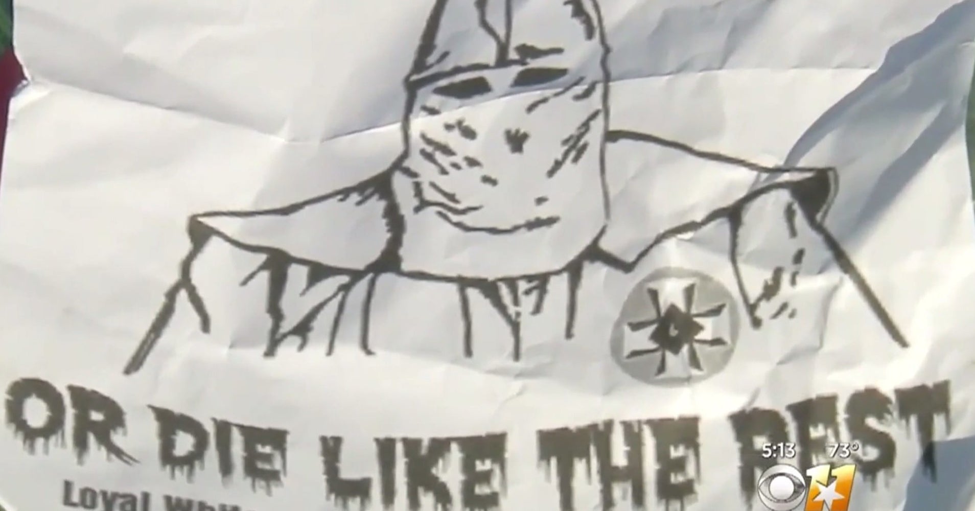 'Join The Best Or Die Like The Rest': Pro-KKK Flyers Warn Texas City ...