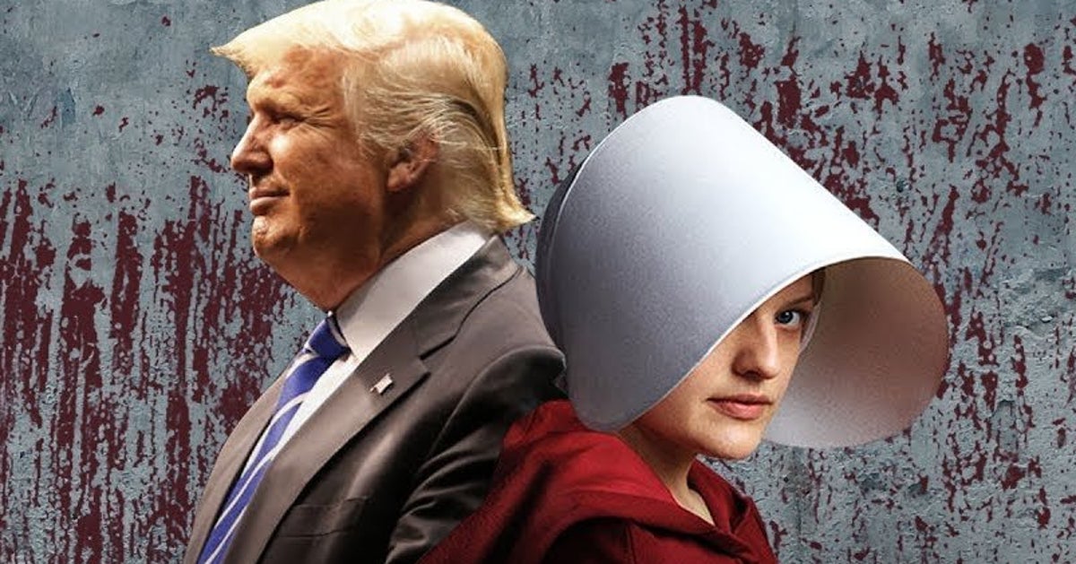 Funny Or Die Cut Trump Into 'Handmaid's Tale,' And He Fits In Perfectly ...