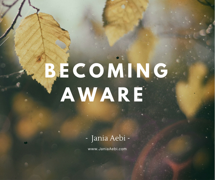 Becoming aware | HuffPost Contributor