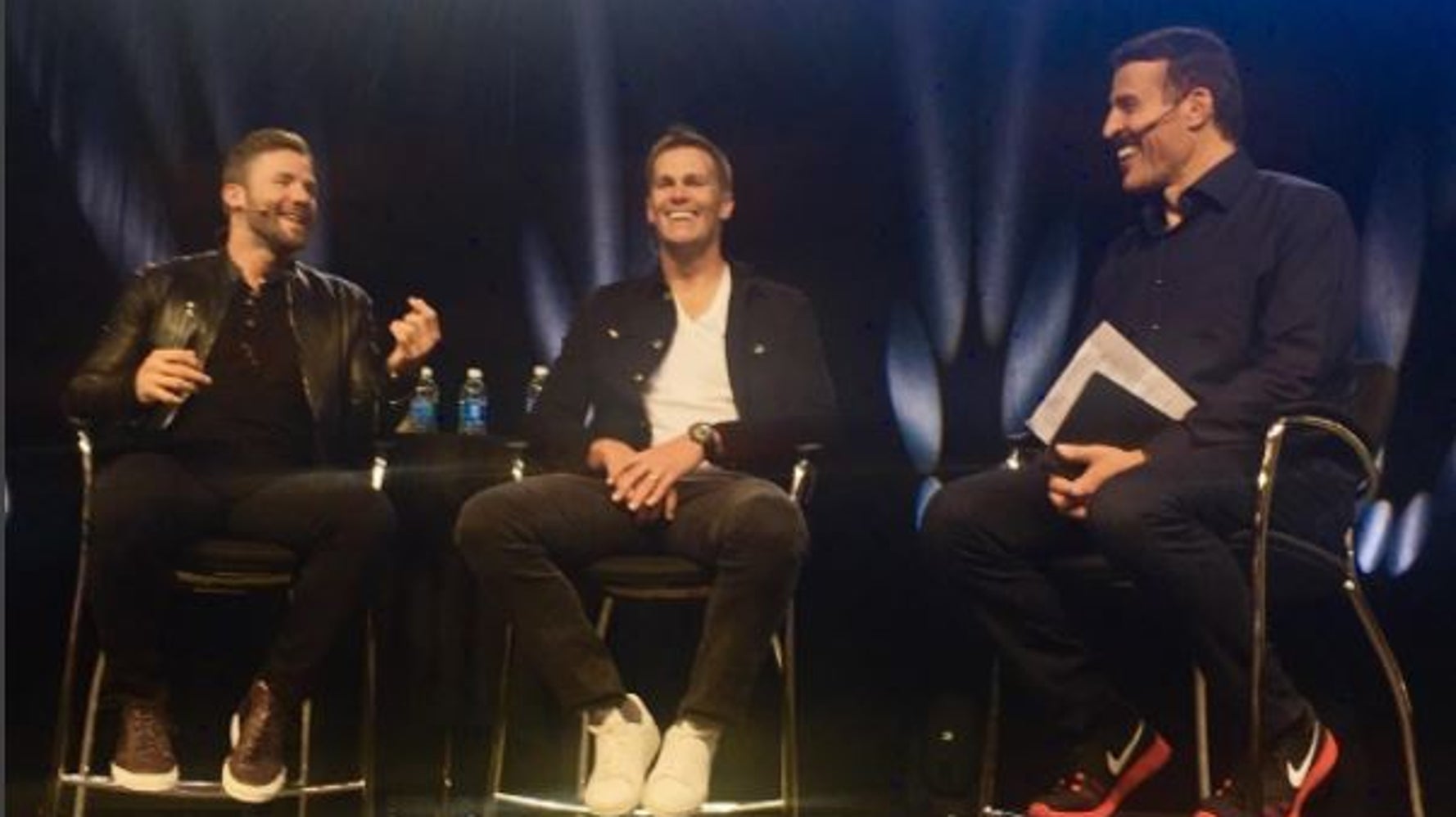 In Boston, Brady and Edelman Reconnect, and The Crowd Goes Wild ...