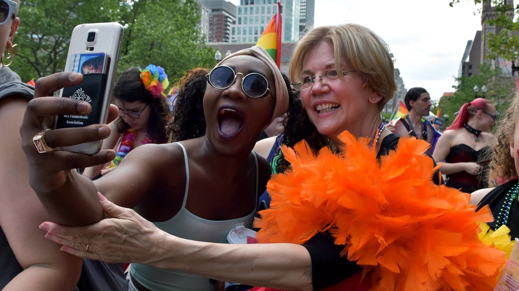 Elizabeth Warren Doesn't March At The Pride Parade, She Dances | HuffPost