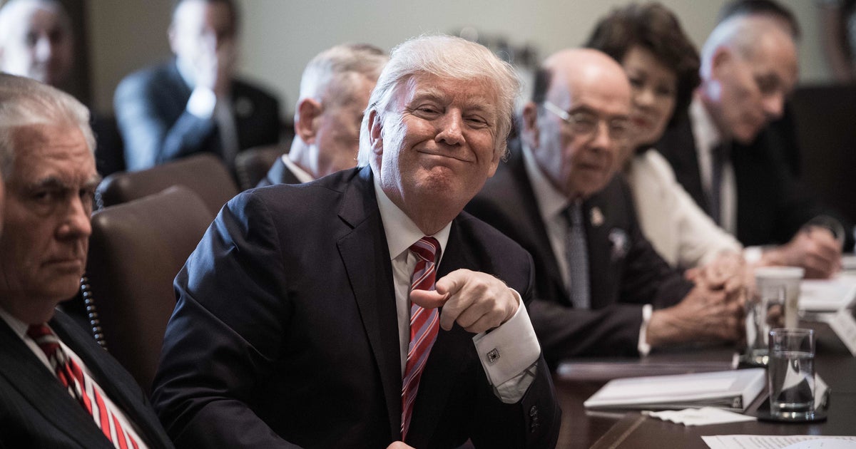 Trump's Cabinet Members Can't Seem To Hold Back Praise For Their Boss ...