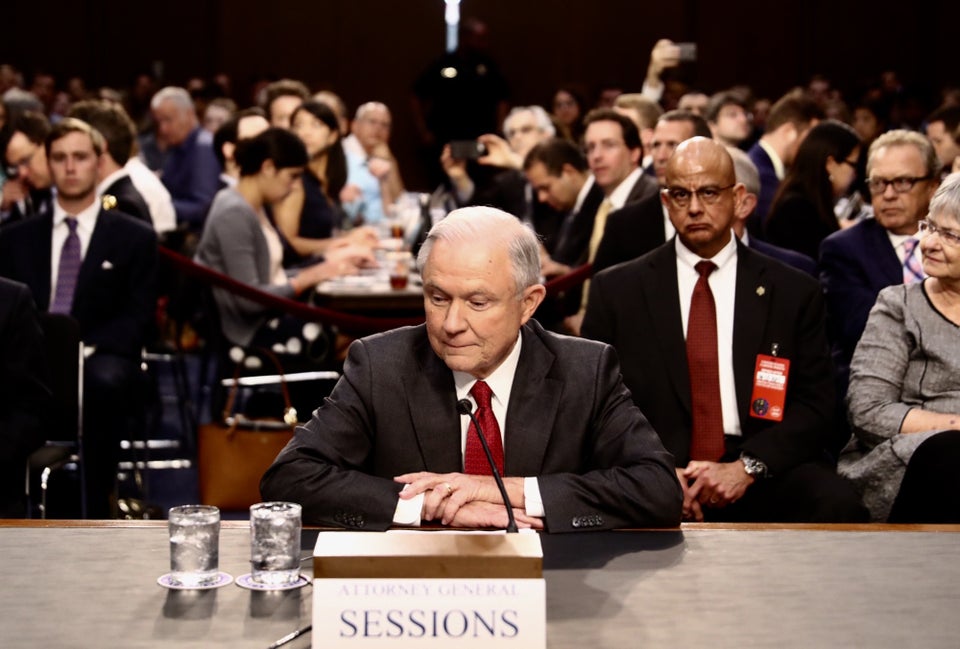 Here Are The Latest Photos From Jeff Sessions' Testimony On Russia ...