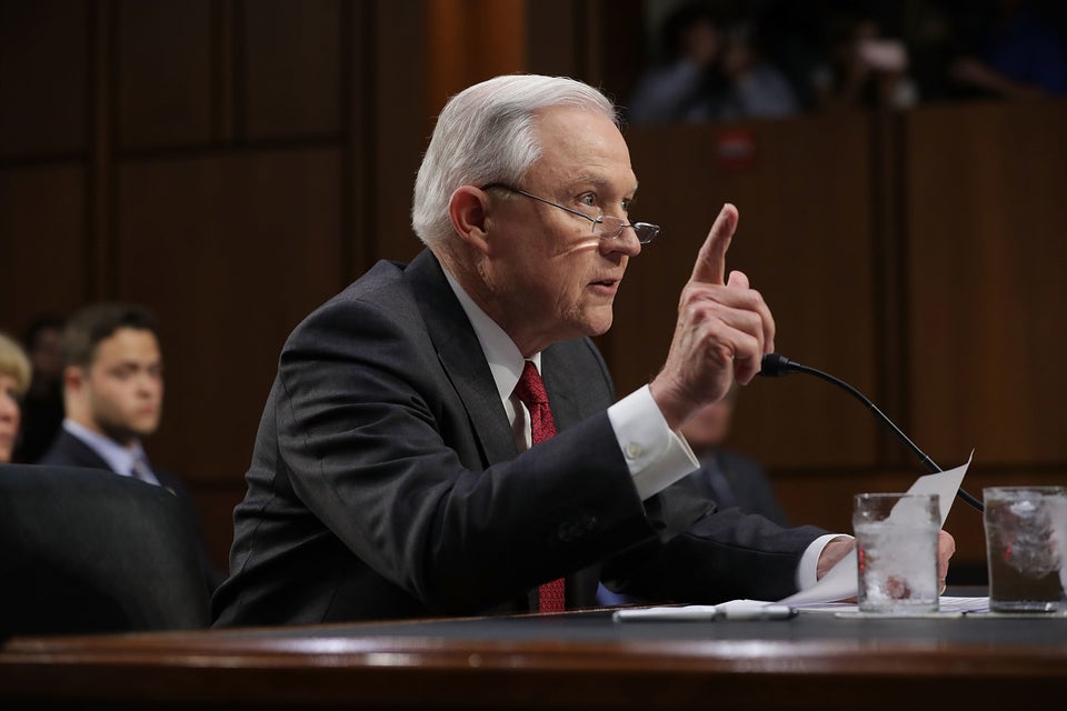 Here Are The Latest Photos From Jeff Sessions' Testimony On Russia ...