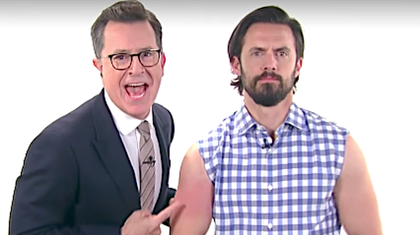 Milo Ventimiglia And Stephen Colbert Honor 1 Kind Of Dad This Father's ...