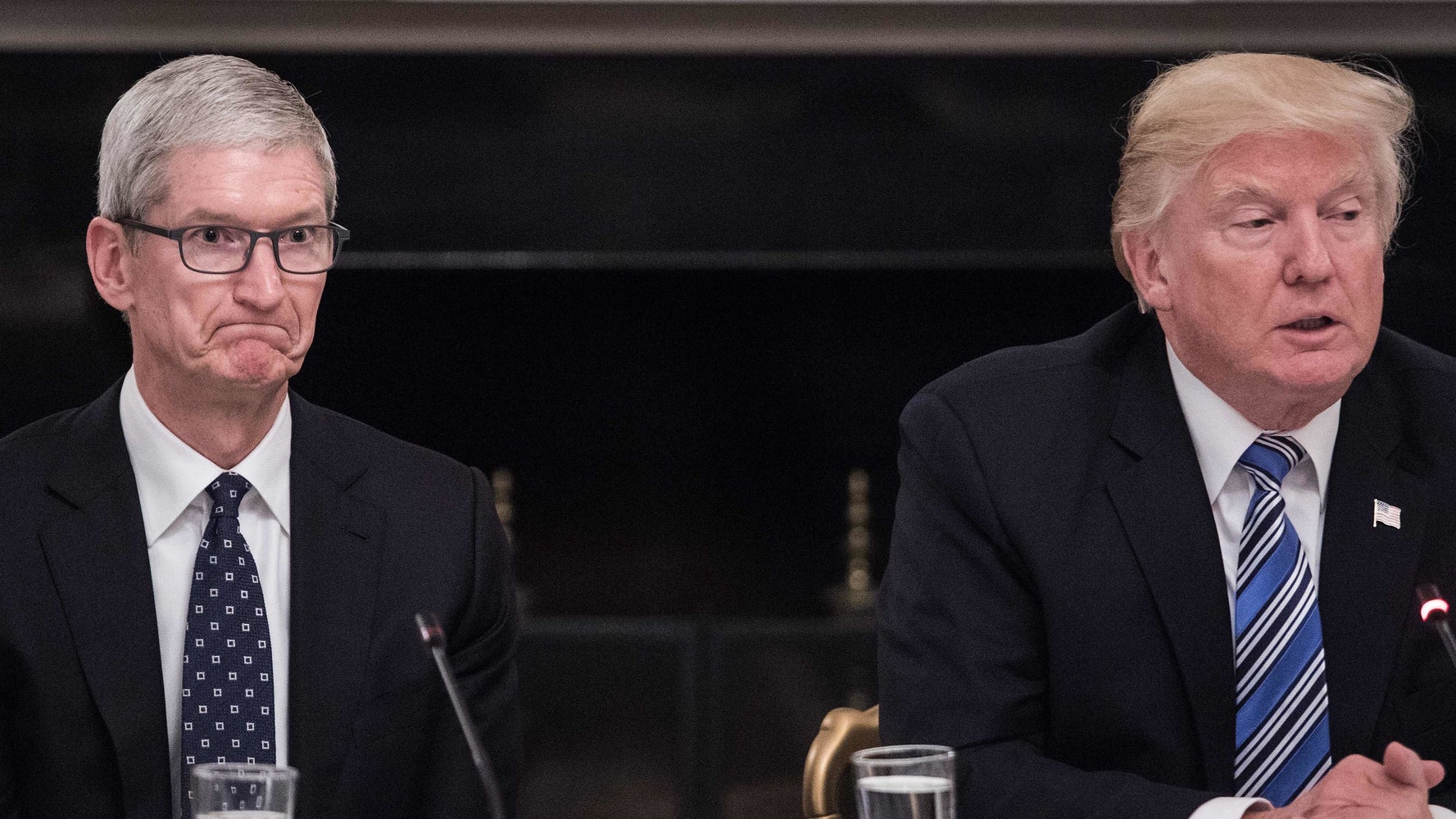 Tech Leaders Met With Trump, And The Looks On Their Faces Said It All ...
