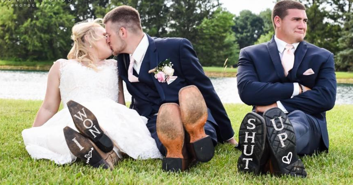 Heartbroken Best Man Gatecrashes Bride And Grooms Wedding Photos And
