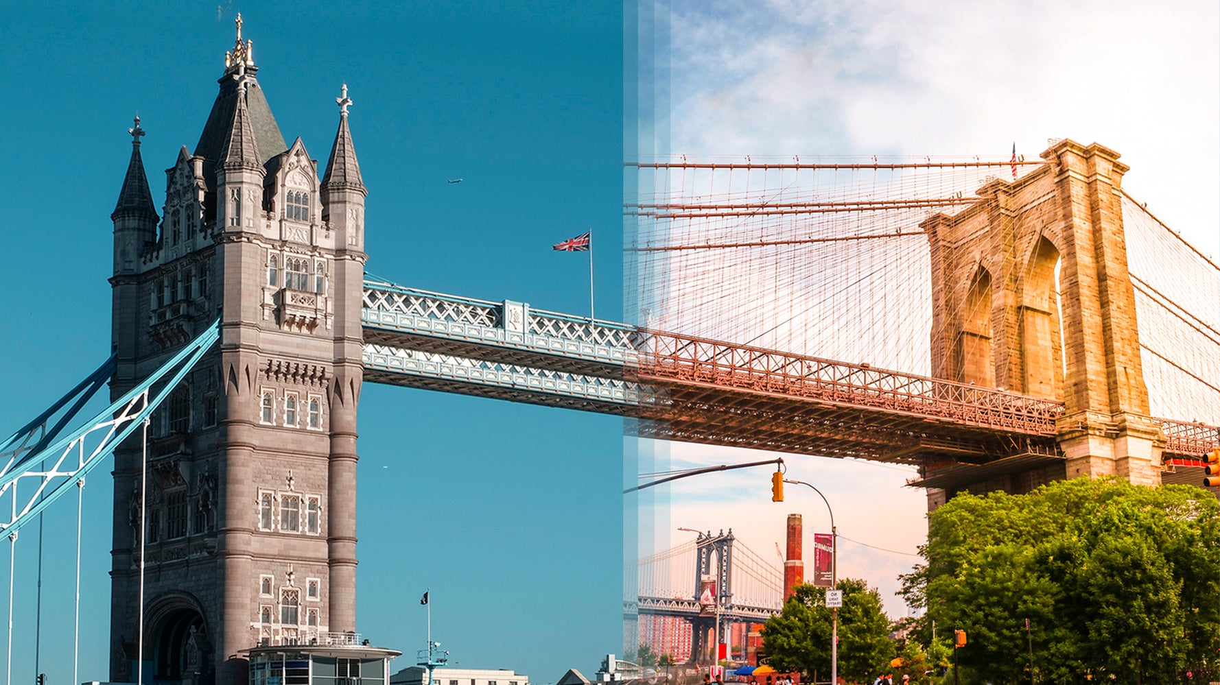What Happened When We Combined Our Travel Photos From Opposite Sides Of ...
