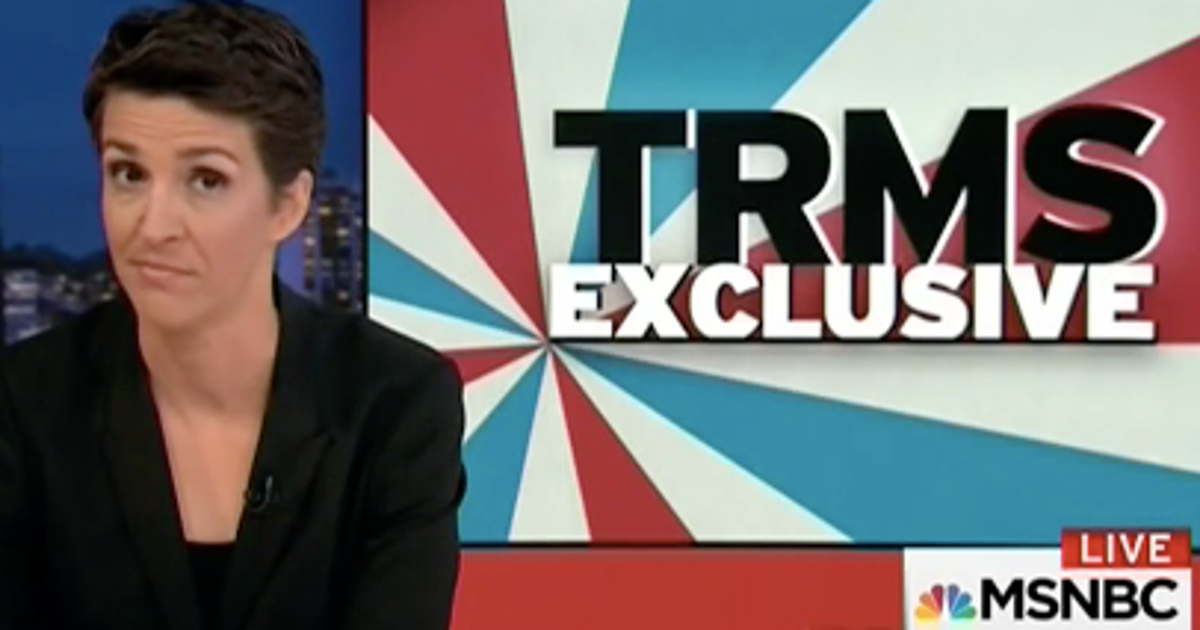 MSNBC Makes Network History With Stretch Of No. 1 Cable Ratings ...