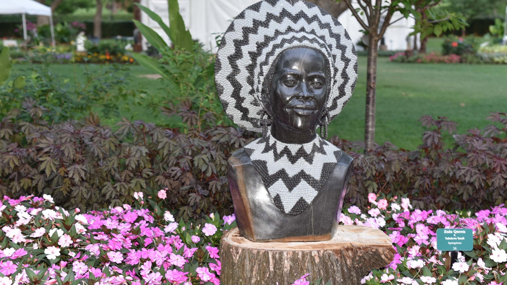 ZimSculpt : Zimbabwean sculpture exhibition at the Dallas Arboretum ...
