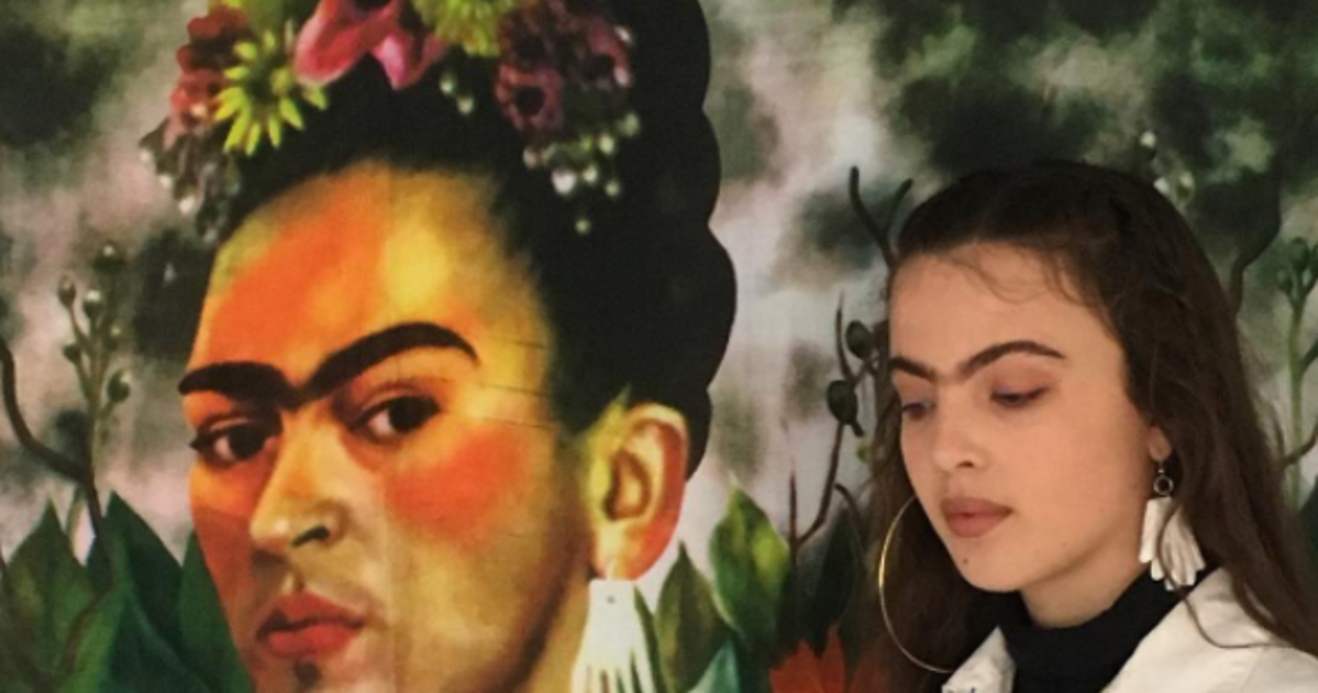 Model Channels A Modern Day Frida Kahlo As She Champions Her Unibrow ...