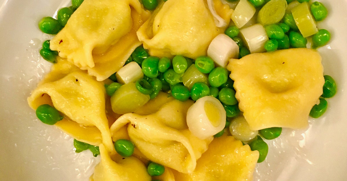 Cooking Off The Cuff: Accompanying Summer Ravioli With Late Peas And ...