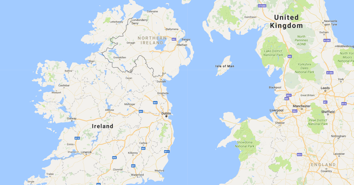 This Is Where The UK's Border With Ireland Could Be After Brexit ...