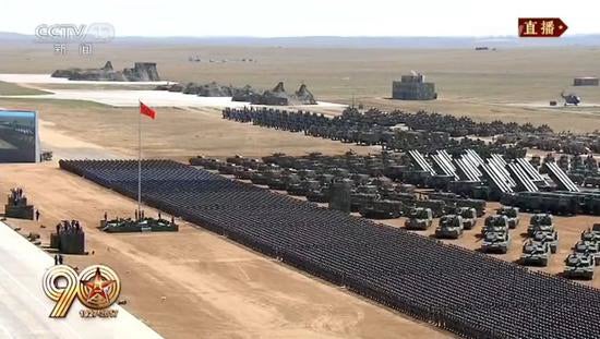 China Shows Off Military Strength in PLA Parade to Mark 90th ...