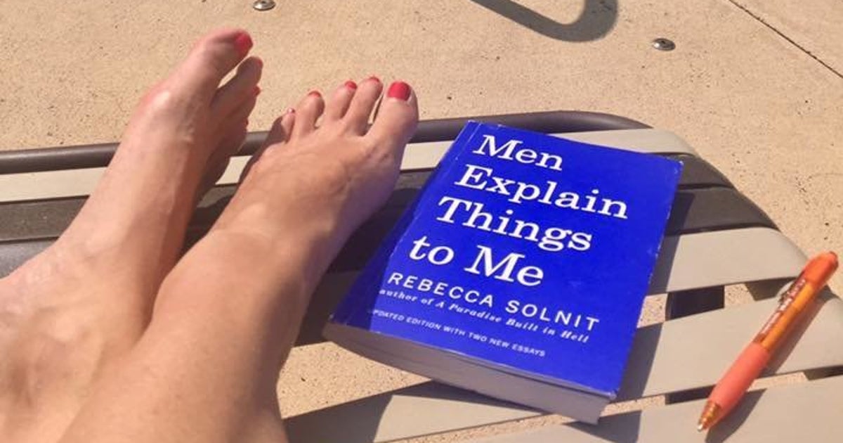 Woman's Post About Being Manterrupted While Reading 'Men Explain Things ...