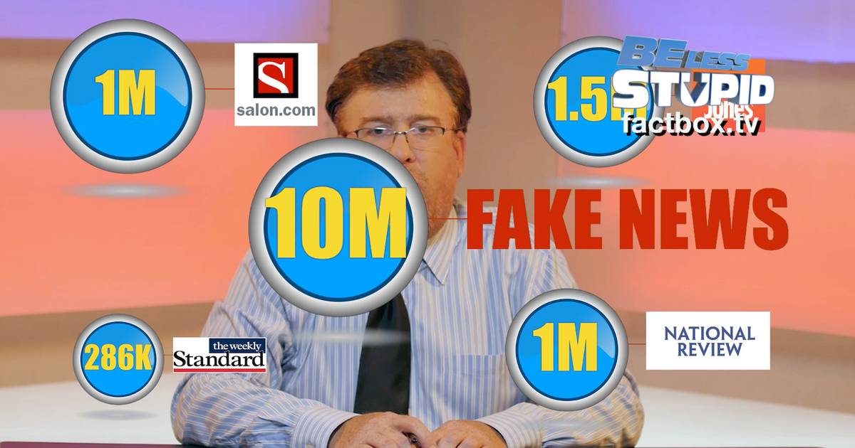 The Secrets of Fake News: Revealed; Billions of Dollars. Millions of ...