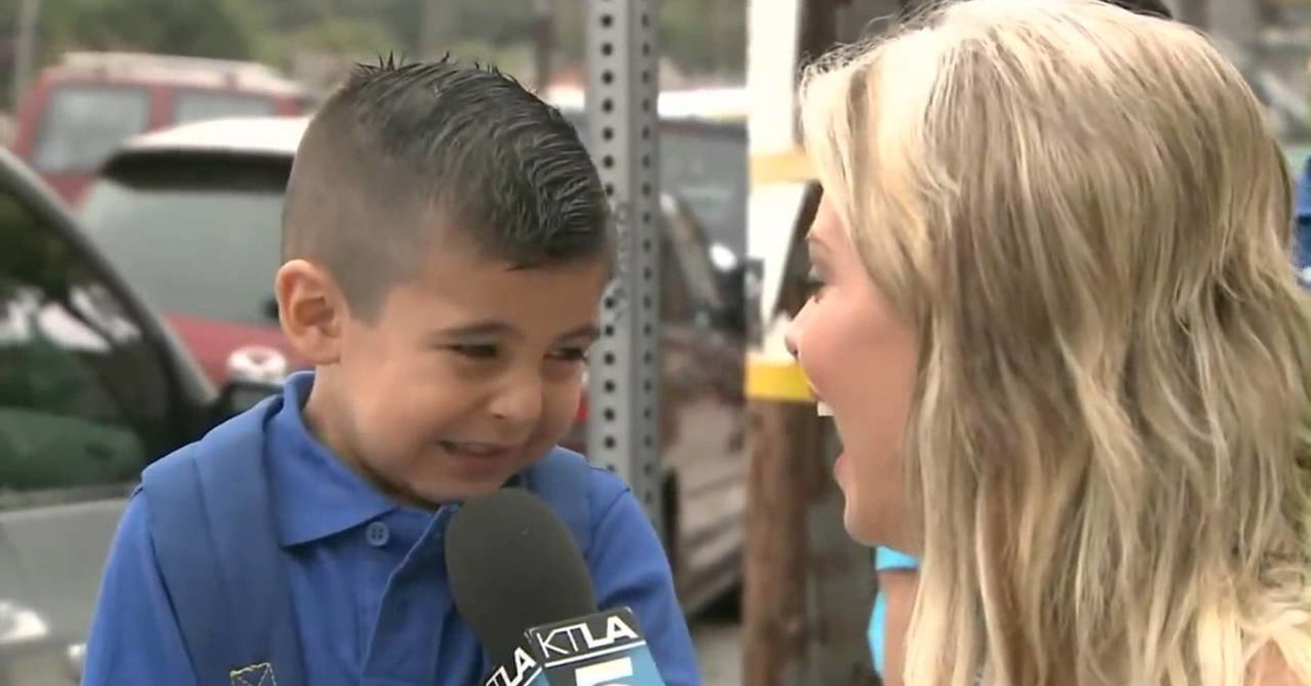 Little Boy From Viral Back-To-School Interview Talks To Reporter Again ...