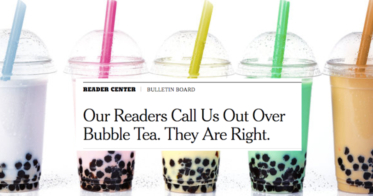New York Times Regrets Article Suggesting It Just 'Discovered' Bubble ...