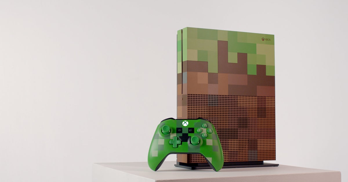 Microsoft's Xbox One S Minecraft Limited Edition Is A Thing Of ...