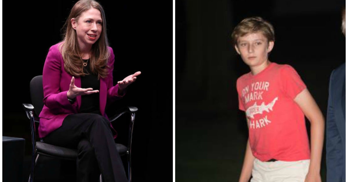 Chelsea Clinton Defends Barron Trump After Conservative Site Bashes Him ...