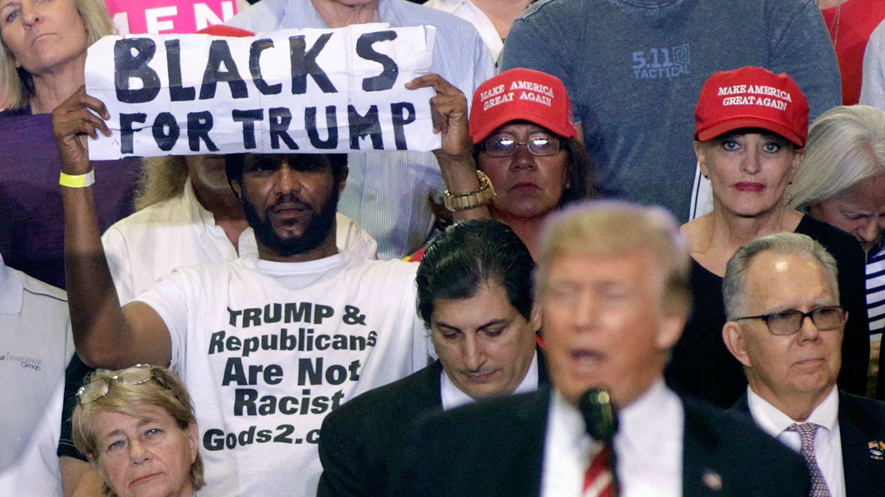 The Real Story Behind That 'Blacks for Trump' Guy At The Arizona Rally ...