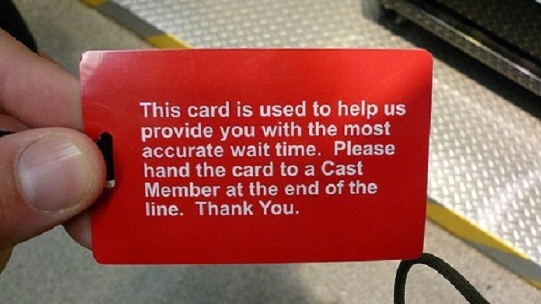 Another Disney Fan Favorite: Red Wait Time Cards Are Going Away | HuffPost