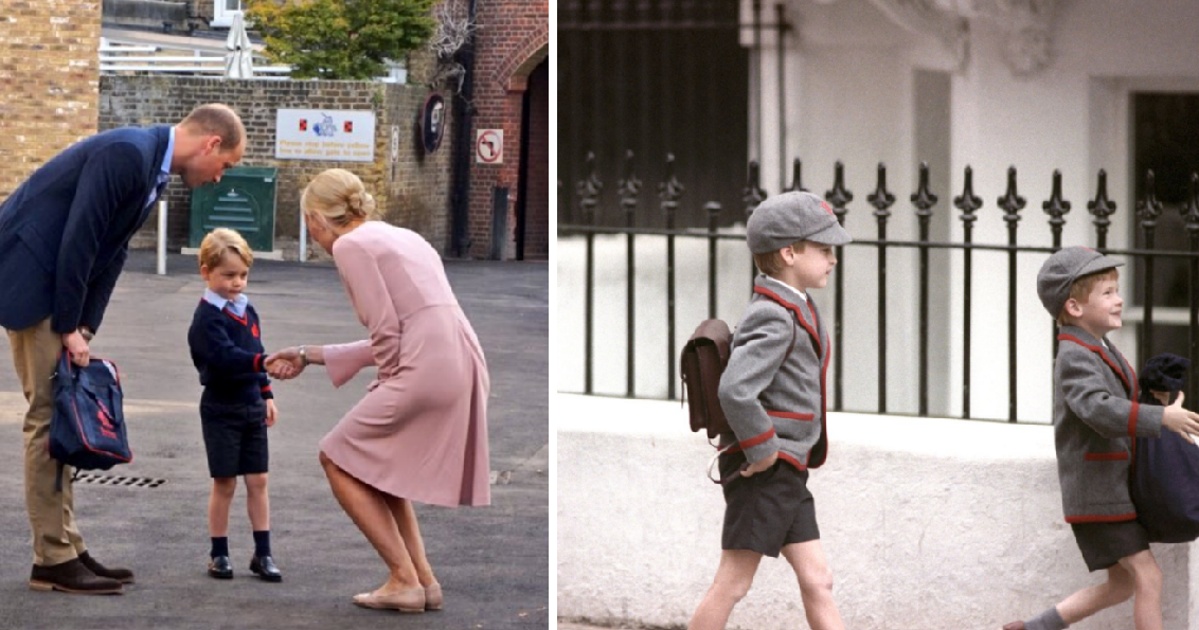 Prince George Photographed On First Day Of School At Thomas’s Battersea ...