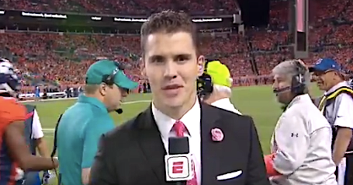 New 'Monday Night Football' Reporter Suffers Intense Stage Fright ...