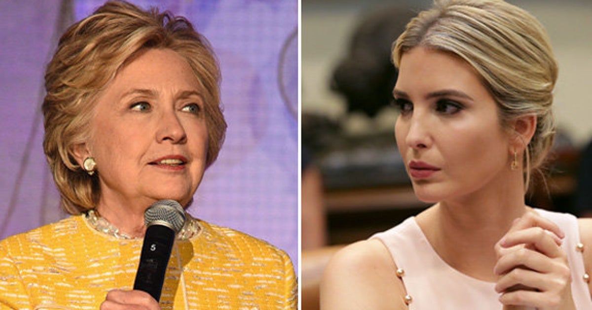 Hillary Clinton Torches The 'Lip Service' Of Ivanka Trump | HuffPost ...