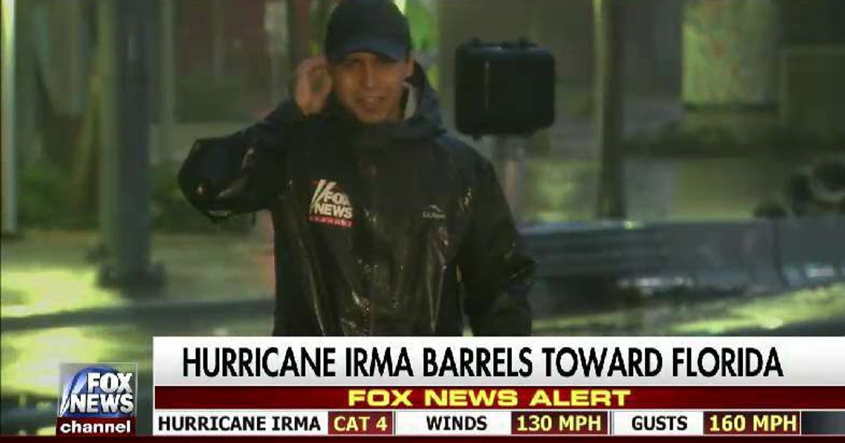 Miami Hurricane Bryan Llenas Returns To Cover Irma For Fox News ...