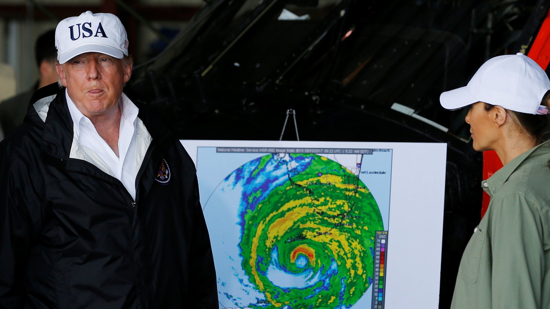 Trump Marveled At Historic Hurricanes — Until Someone Brought Up ...