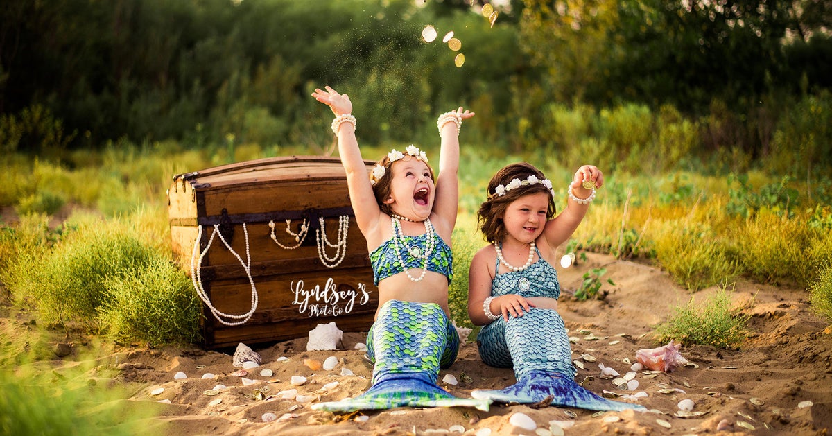 These Mermaid-Loving Sisters Took Their Obsession To Adorable Heights ...