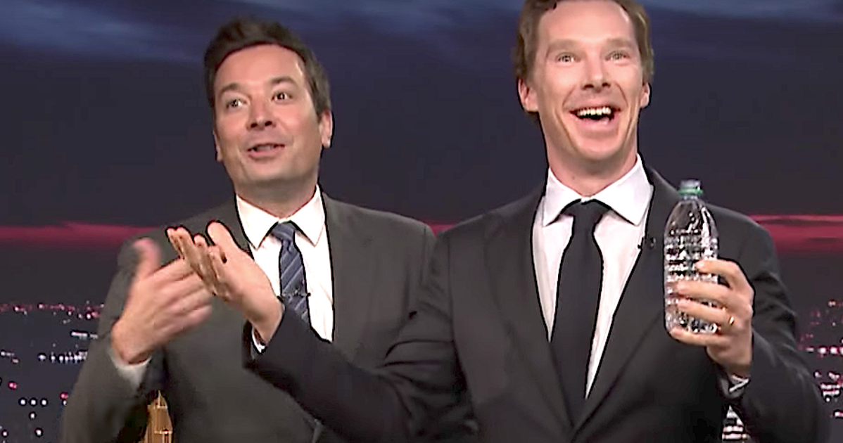 Benedict Cumberbatch Dazzles Jimmy Fallon With Magical Water Trick ...