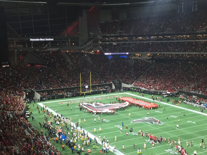 Falcons Open Their New Stadium With A Convincing Primetime Victory ...
