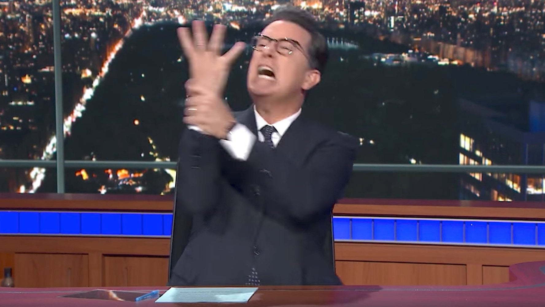 Stephen Colbert Reveals His Hilarious On-Camera Meltdown Video | HuffPost