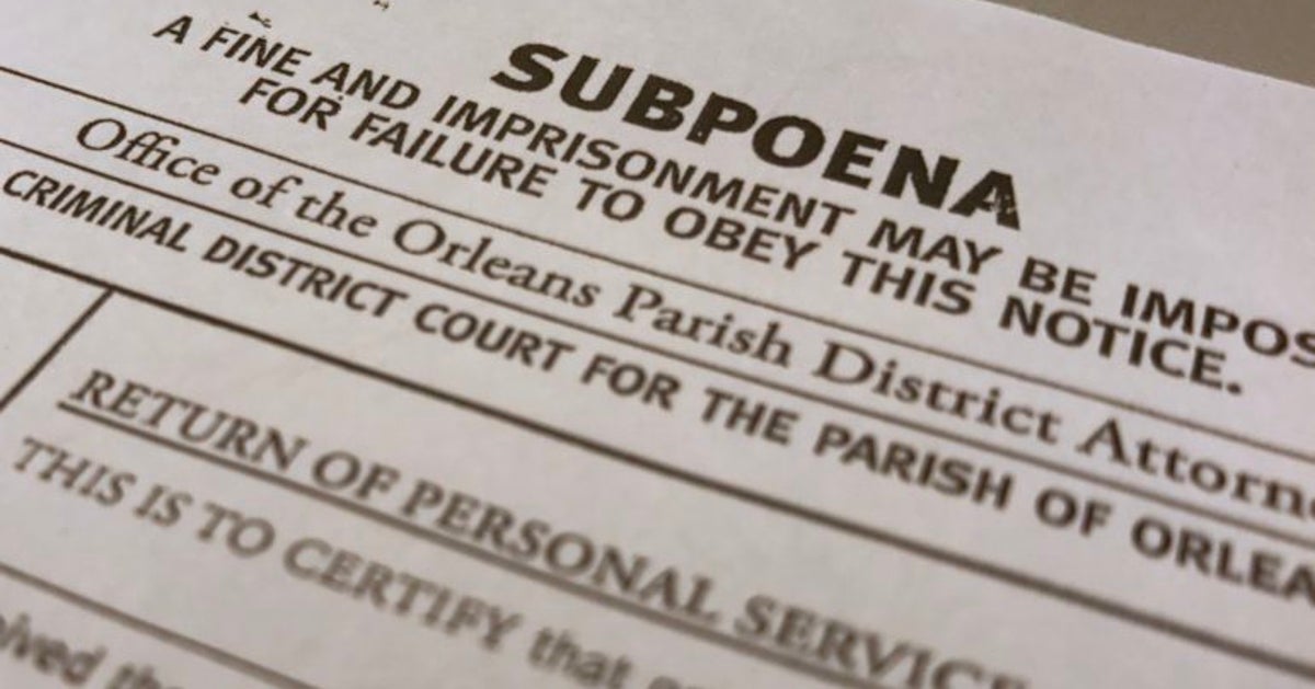 New Orleans Prosecutor Used Fake Subpoena To Pressure Teenage ...