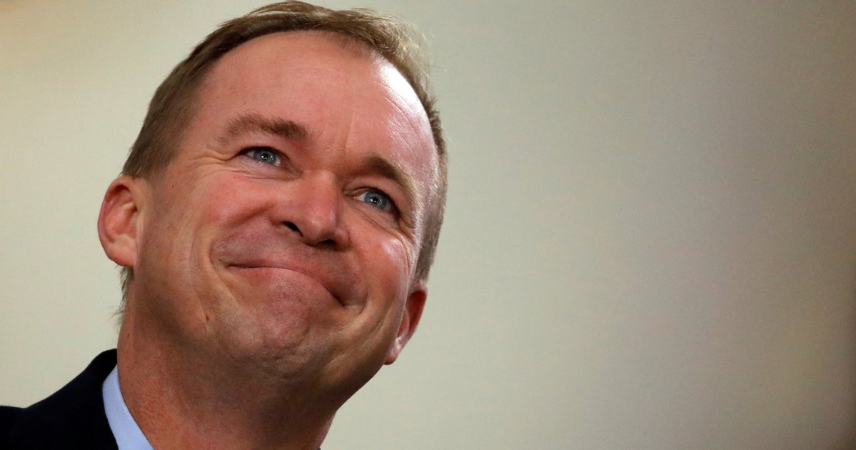 Trump’s Budget Guy Was A Famous Deficit Hawk, Until He Became Trump's ...