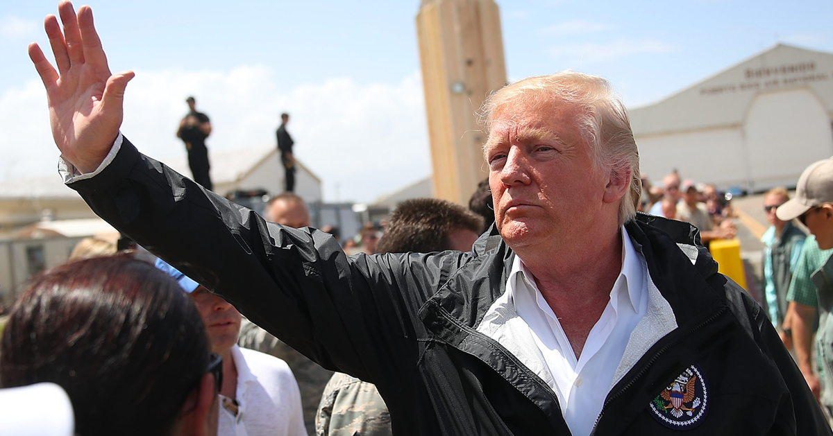 Trump's Visit To Puerto Rico | HuffPost Videos