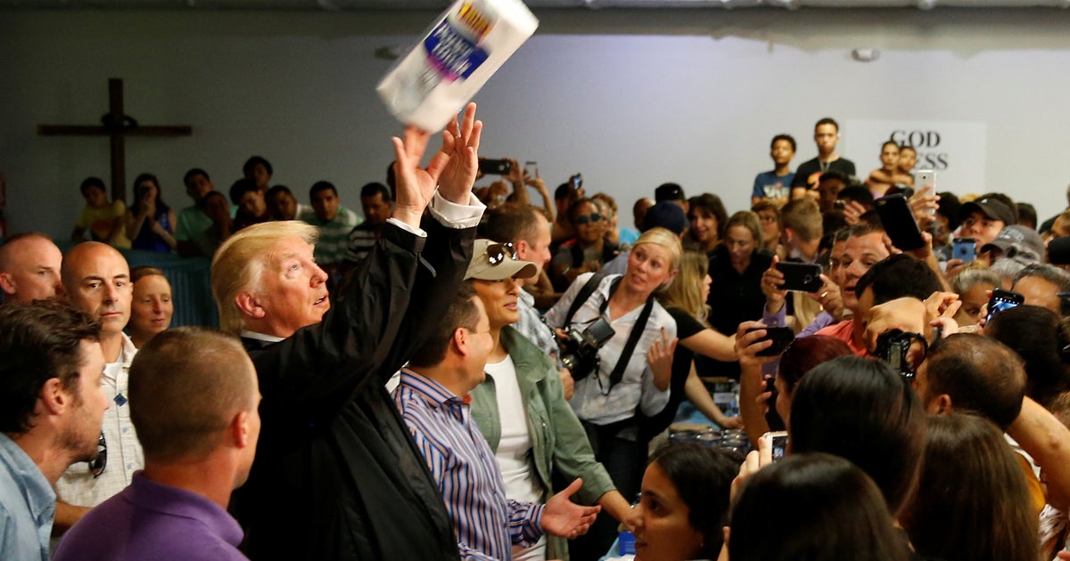 Donald Trump Revels In Recounting The 'Very Good Towels' He Threw To ...