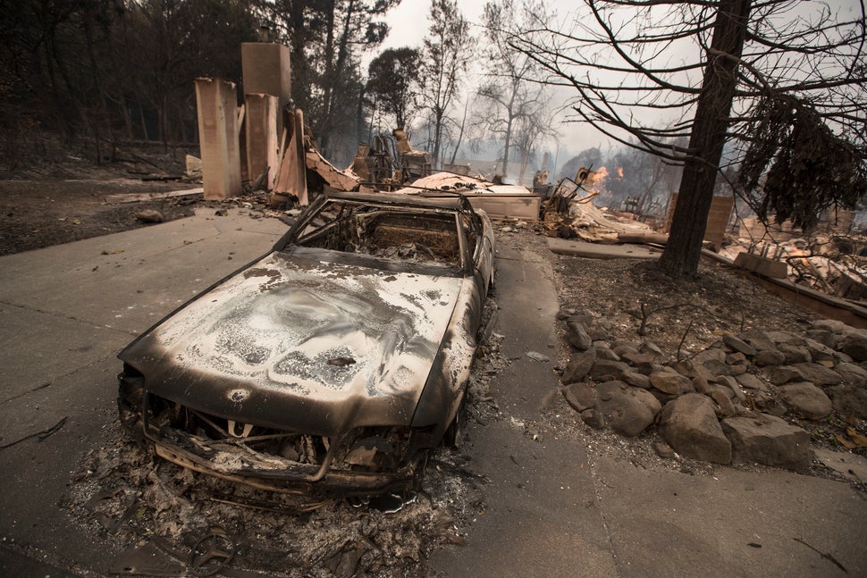 Photos Capture Apocalyptic Aftermath Of California Wildfires | HuffPost