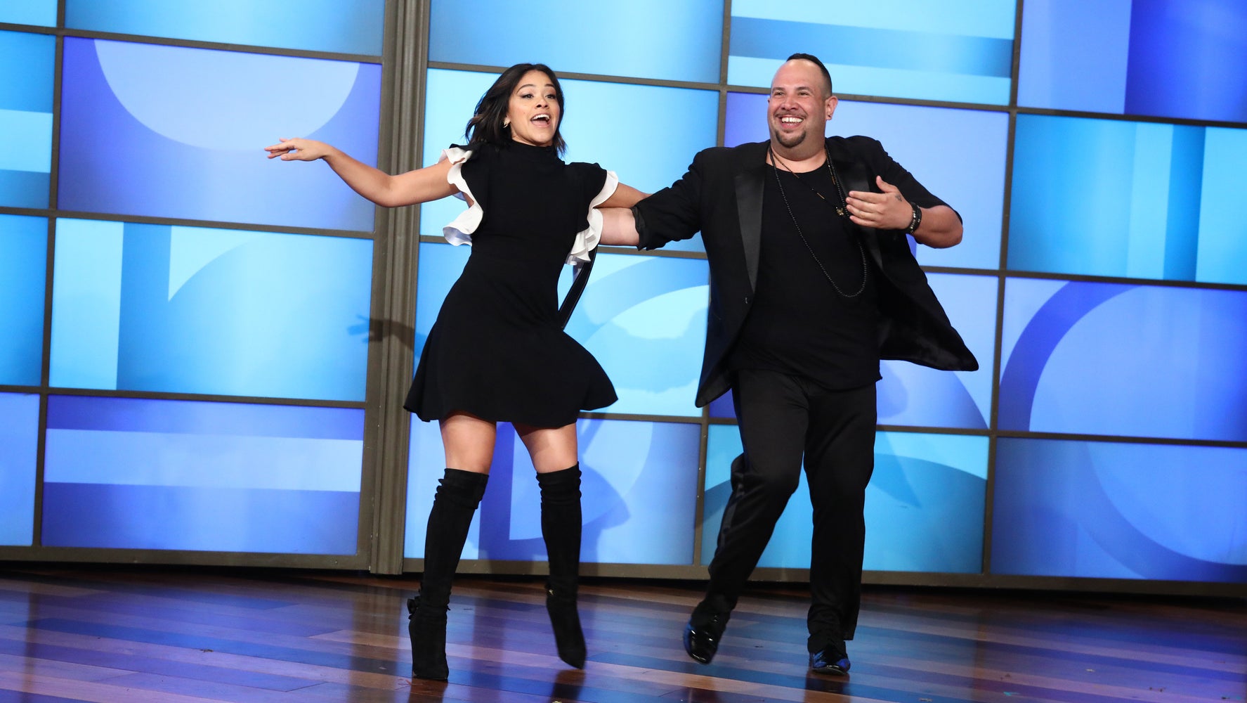 Gina Rodriguez’s Sweet Salsa Moves Raise $10,000 For Puerto Rico ...