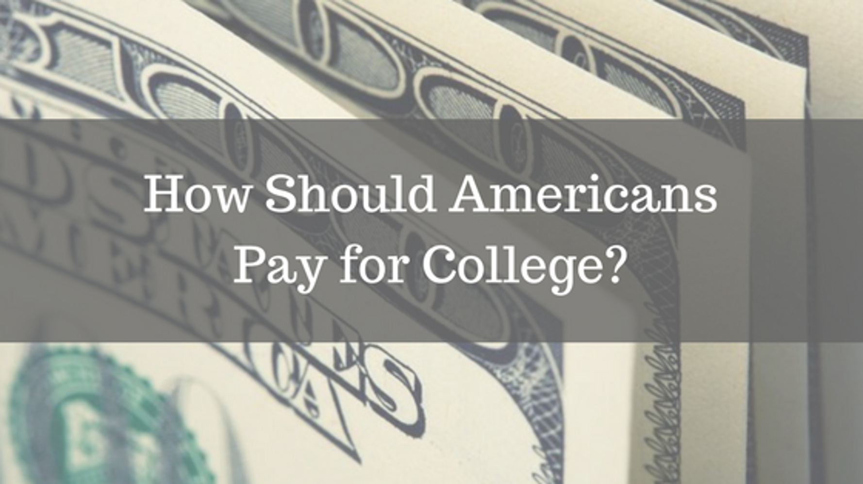 5 Promising Models for Making College Affordable | HuffPost Contributor