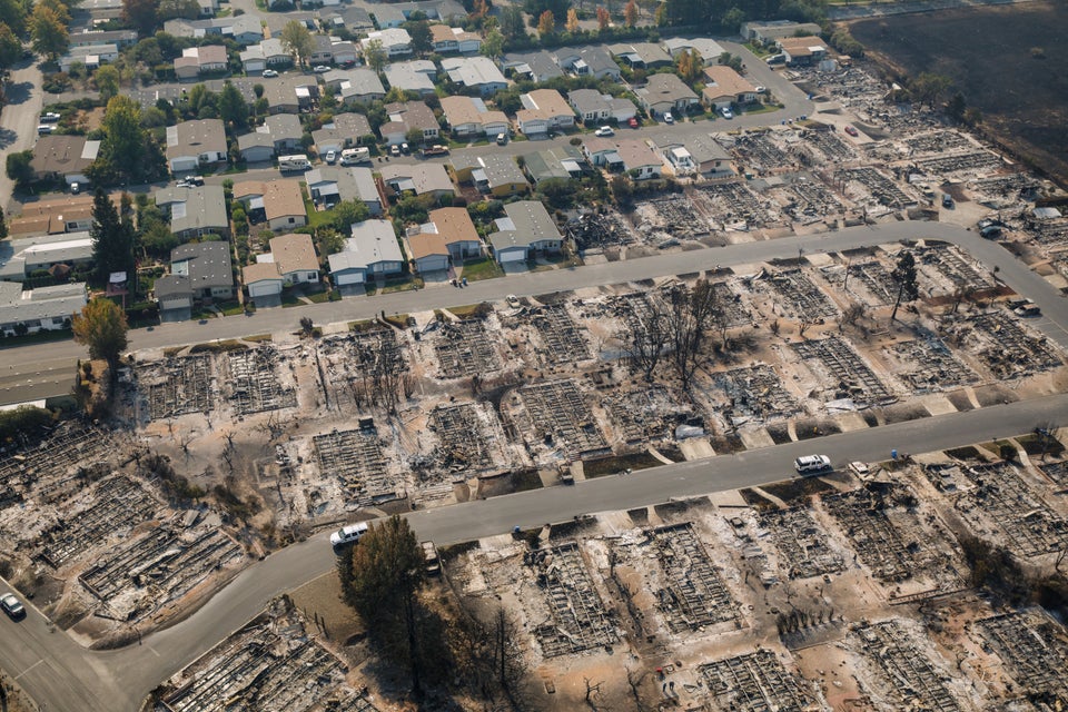 Horror Of California Wildfires Captured In Satellite And Aerial Photos ...