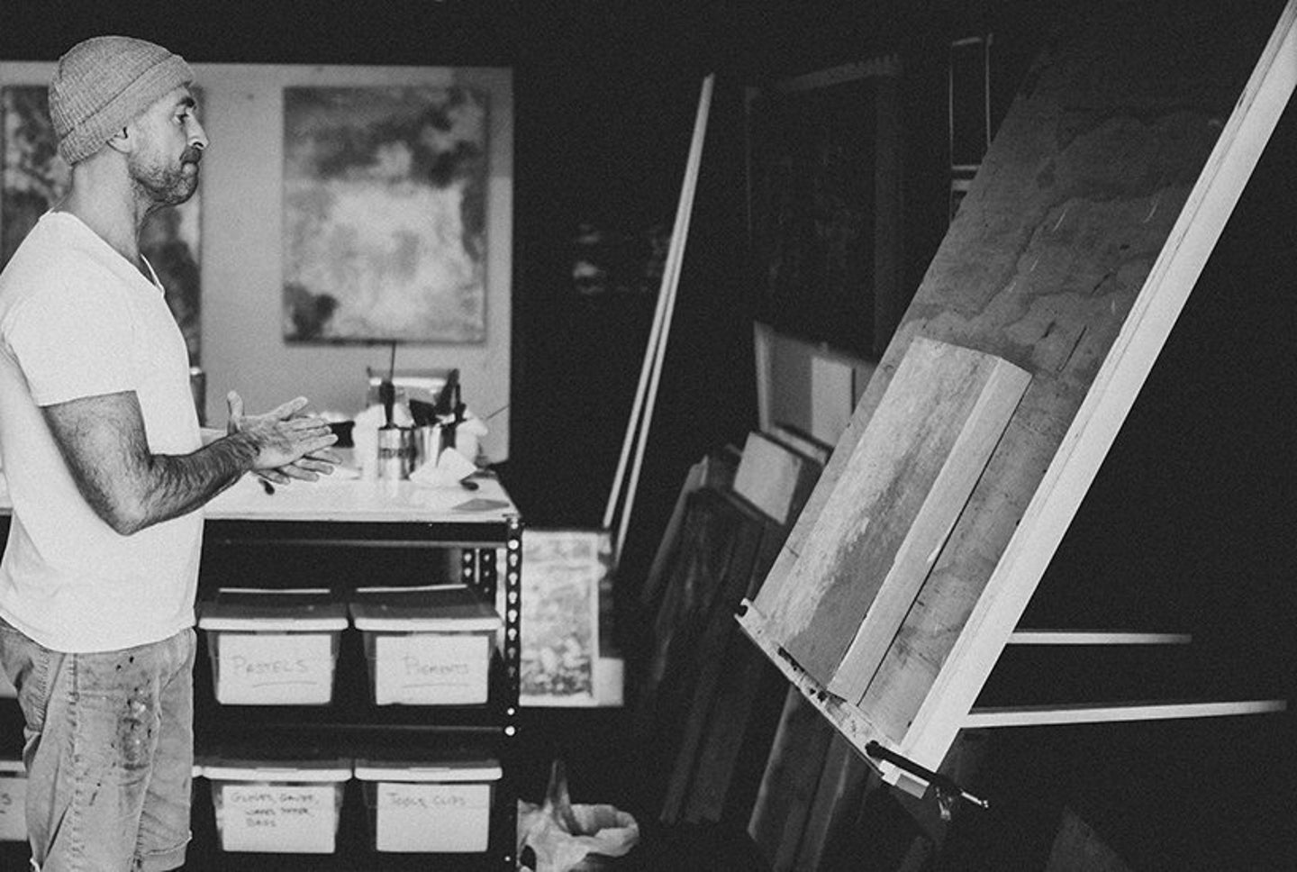 Jerry McLaughlin: Using Cold Wax Medium as Meditative Expression ...