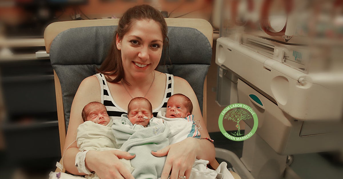 Heartwarming Photos Show Triplets' Journey In And Out Of The NICU ...