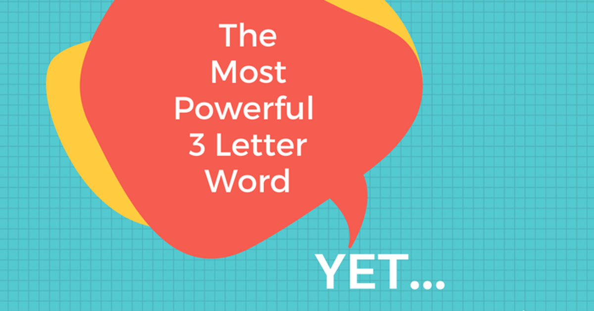 The Most Powerful 3 Letter Word | HuffPost Contributor
