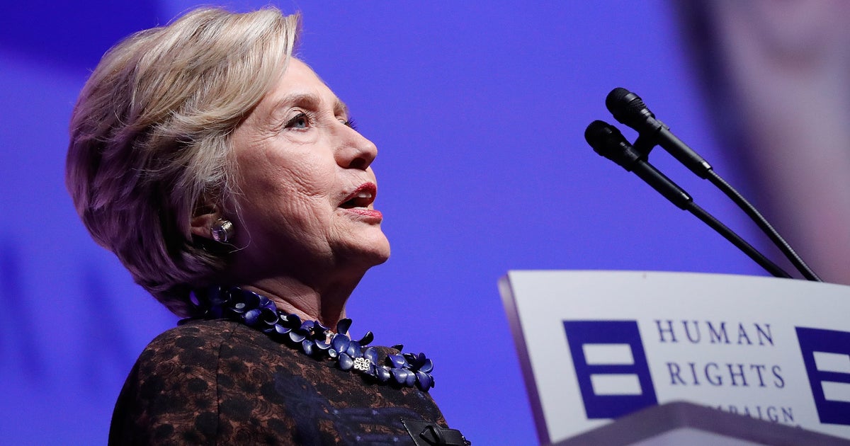 Hillary Clinton Blasts Trump Administration For Its LGBTQ Rights Stance ...
