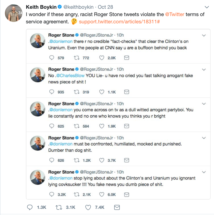 I Helped Get Roger Stone Banned From Twitter | HuffPost Contributor