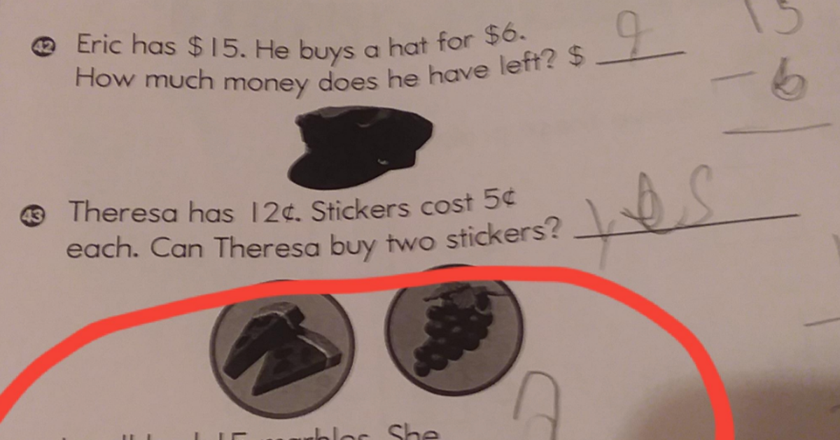 Year 4 Maths Homework: People Confused Over Question Aimed At Eight ...