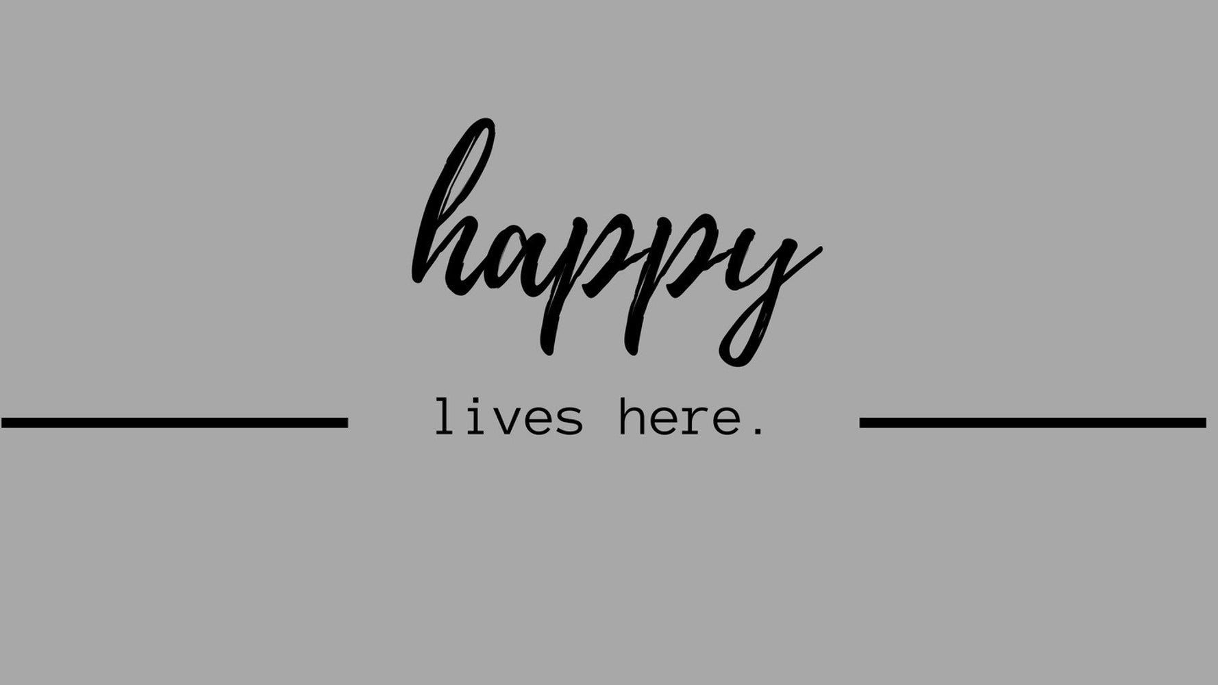 Finding happy. | HuffPost